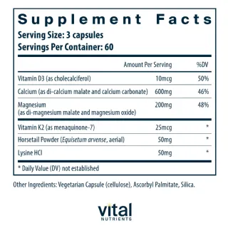 Osteo-Nutrients Bone Support Supplement