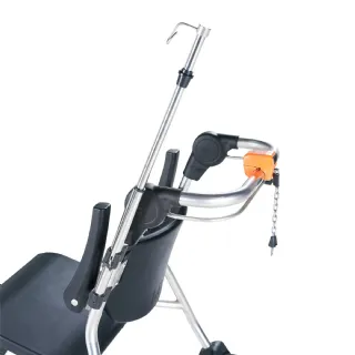 Transport Chair Stainless Steel - Stackable with Coin Return Lock ...