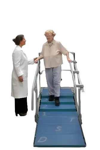 Training Stairs Ramp for Physical Therapy with Height Adjustable ...