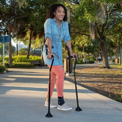 StrongArm Comfort Cane - Self Standing Support