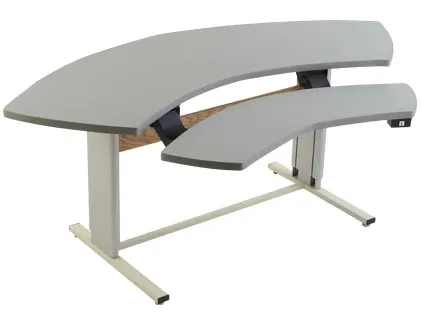 Height-Adjustable Computer Workstation