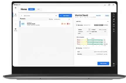 MIR Spiro Software for Spirometry and Oximetry Integrated with EMR and EHR