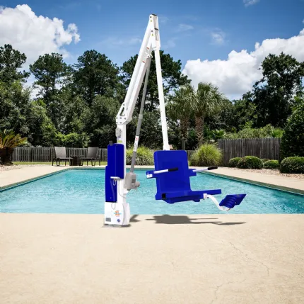 Aqua Creek Revolution XL Deep Draft Pool Lift With 360-Degree Rotation