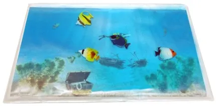 Gel Aquarium Pad with Moveable Fish - FREE Shipping