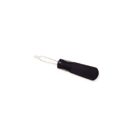 Button Hook with Rubber, Foam, or Wooden Handle