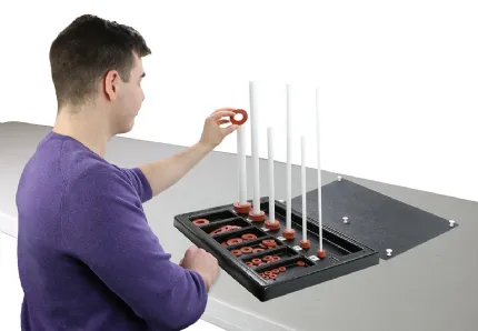 Ring Tree for Hand Therapy and Range of Motion Exercises