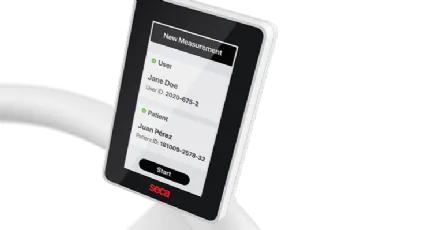 Seca mBCA 554 Digital Body Composition Analysis Scale