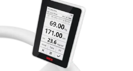 Seca mBCA 554 Digital Body Composition Analysis Scale