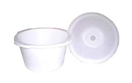 Replacement Universal Commode Pail with Lid for Convaquip Commodes