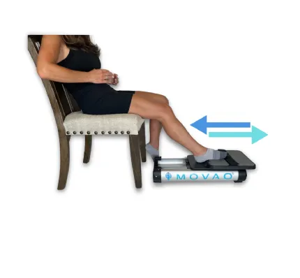 Portable Leg Press Device with Adjustable Footplate and Optional Gaming ...