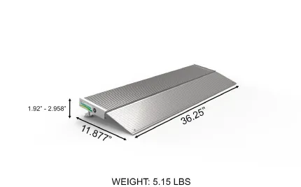 TRANSITIONS Angled Entry Wheelchair Ramp by EZ-ACCESS Ramps