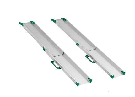 Stepless Telescoping Portable Wheelchair Ramps