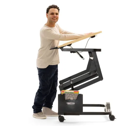 Height Adjustable Desk | Wheelchair Accessible Adaptive Desk with ...