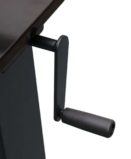 Luxor Adjustable Flip Top Table with Crank Handle