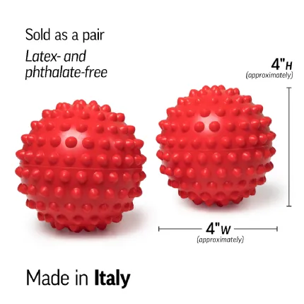 Spiky Balls for Sensory Massage and Fascia Release - Franklin Easy Grip Ball Set and Franklin ...