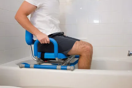 HydroSlide Swivel Seat Shower and Bath Chair by Platinum Health