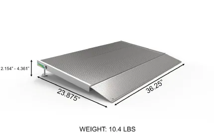 TRANSITIONS Angled Entry Wheelchair Ramp by EZ-ACCESS Ramps