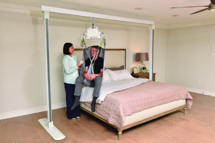 Savaria Ceiling Lifts, M-Series, Portable, Easy to Use, 286 lb or 440 ...