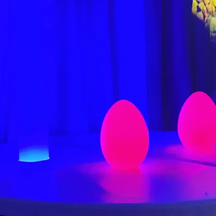 Sensory Mood Shapes with Changing Colors for Stimulation