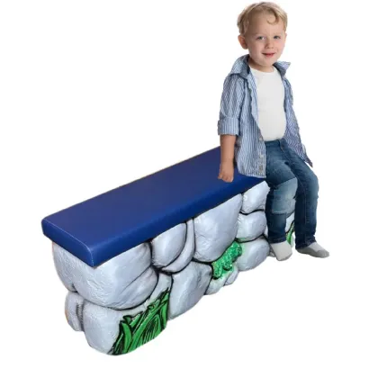 Waiting Room Chairs - Stone Bench and Log Bench - Pediatric Office ...