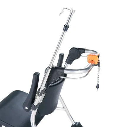 Transport Chair Stainless Steel - Stackable with Coin Return Lock ...