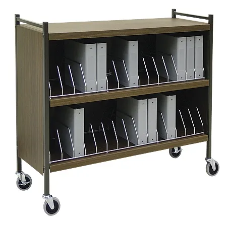 Large Vertical Cabinet Style Chart Racks