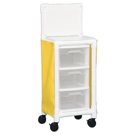 IPU Isolation Station Cart for Sanitary Supply Storage and Separation