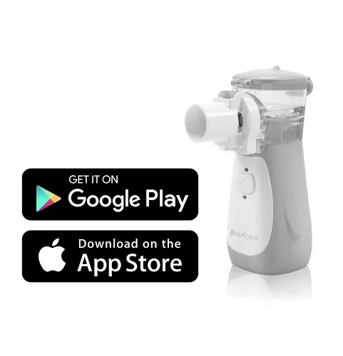 Intelligent Mesh Handheld Portable Nebulizer by Briutcare