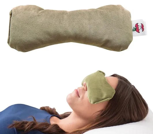 Hot Compress for Dry Eyes with Microbeads, Microwavable for Moist Heat