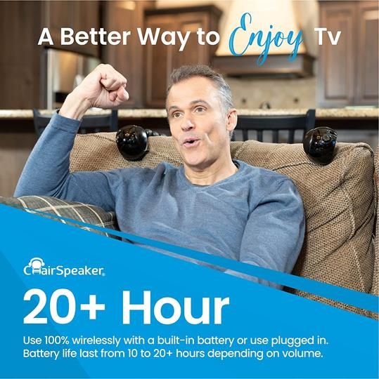 Wireless TV Listening System | KARE Audio ChairSpeaker