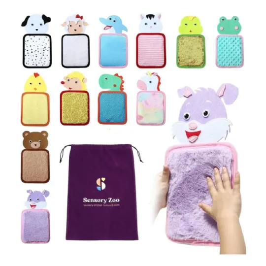 Sensory Zoo Animal Texture Mats for Kids with Autism and Sensory ...