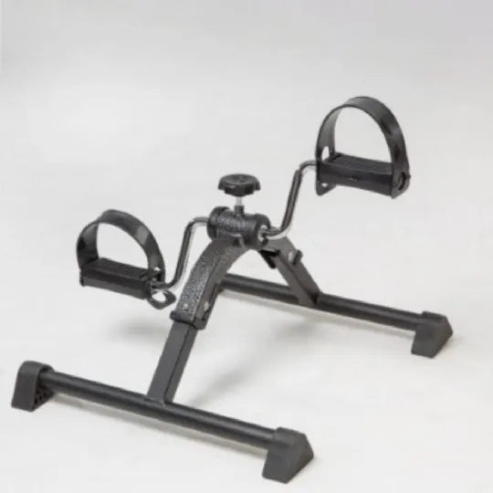 Folding Pedal Exerciser - Compact for Low Impact Leg and Arm Exercise