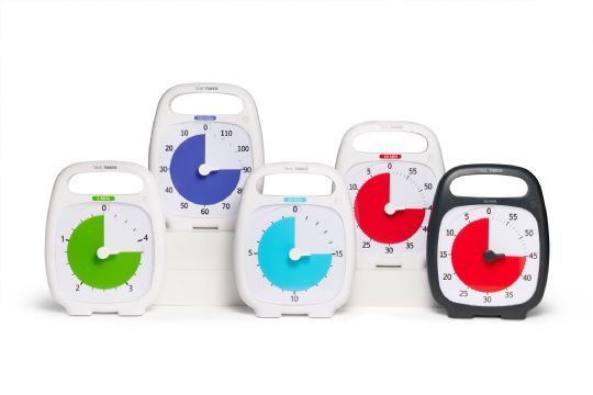 Low Vision Timer with Carry Handle and Multiple Duration Options