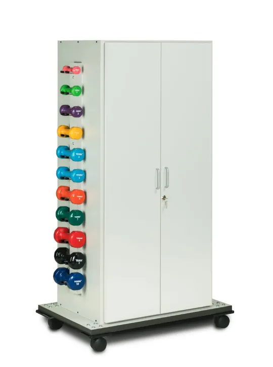 Clinton Weight Rack - CabinetRac with Doors