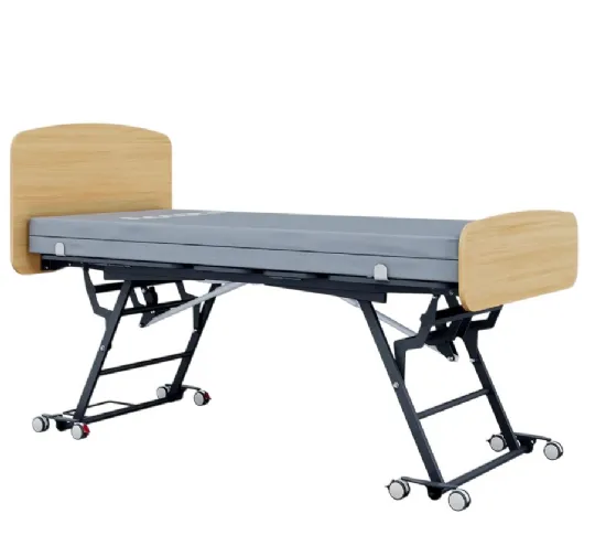 Accora Contessa Floor Bed for Fall Prevention - Adjustable Low Bed with ...