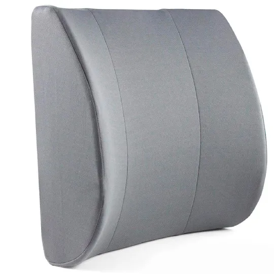 Lumbar Cushion for Lower Back Pain Relief with Contoured Foam and ...