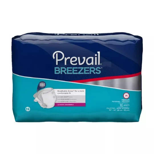 Adult Incontinence Briefs with Refastenable Tabs and Odor Guard for ...