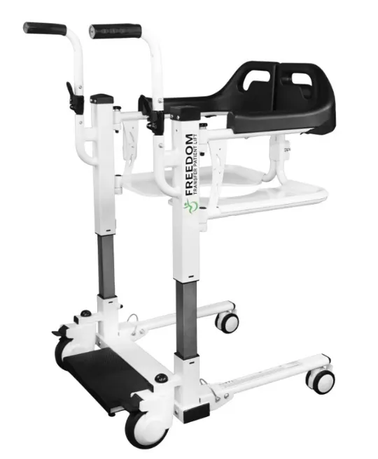 Patient Lift Transfer Chair for Seated Transfers, Freedom Electric ...