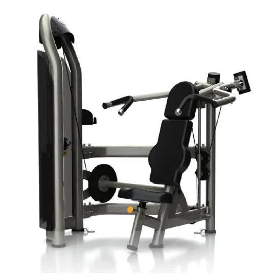 Converging Shoulder Press Machine, with Built-in Weights, for Any Skill ...