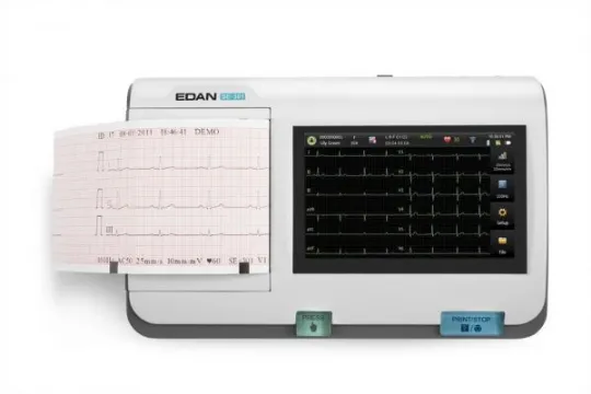 Portable ECG Machine with 3-Channels and On-Board Printer | Edan SE-301