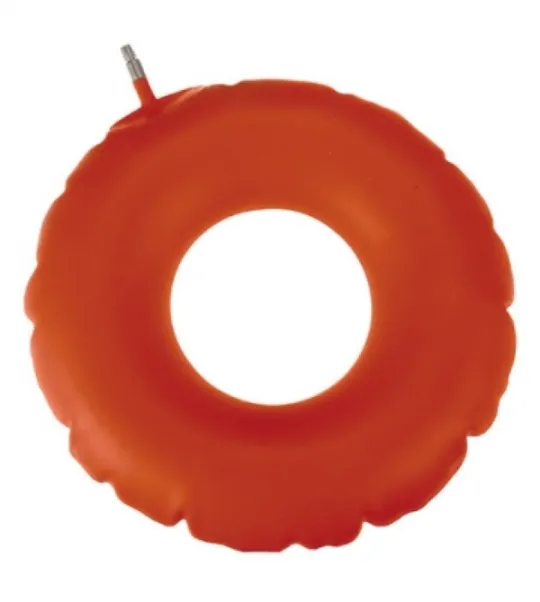 Red Rubber Inflatable Invalid Donut Ring Cushion
