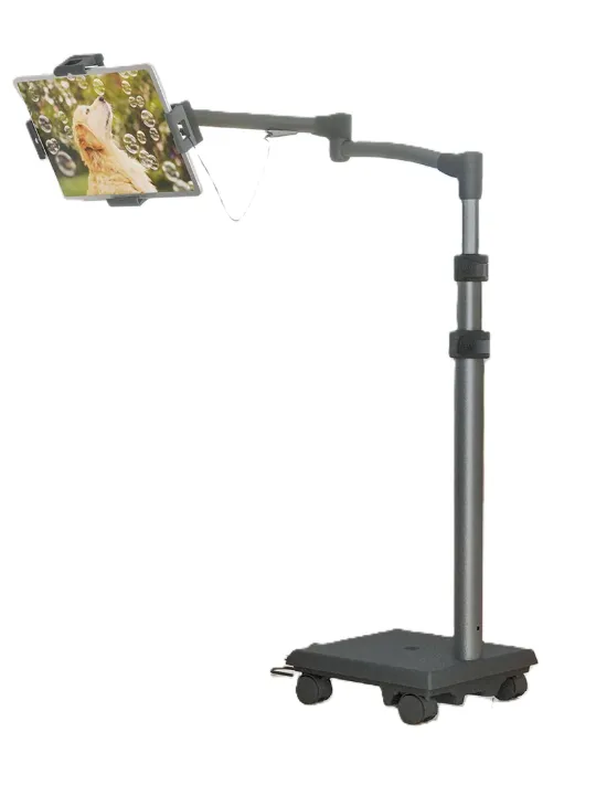 Rolling Tablet Stand with USB-C Charging Port | Levo G2