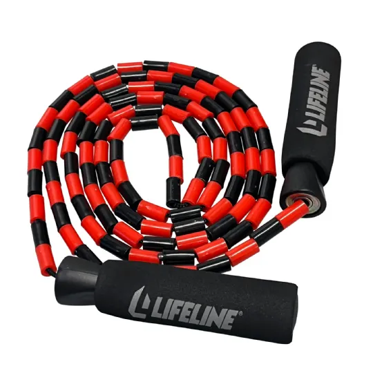 Escalade Sports Beaded Jump Rope for Exercise and Home Workout, 9 ft ...