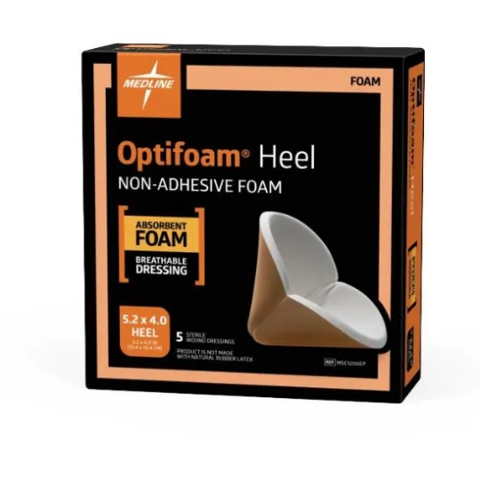Optifoam Heel Foam Dressing for Moderate and Heavy Drainage Absorption ...