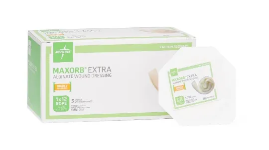 Rope Style Wound Dressings with Calcium Alginate from Medline