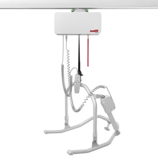 Molift Air Tilt Fixed Bariatric Ceiling Lift System for Strain-Free ...