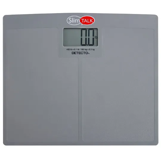 Digital Scale - SlimTALK Talking Scale by Detecto - 2 Styles