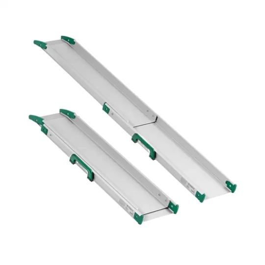 Stepless Telescoping Portable Wheelchair Ramps