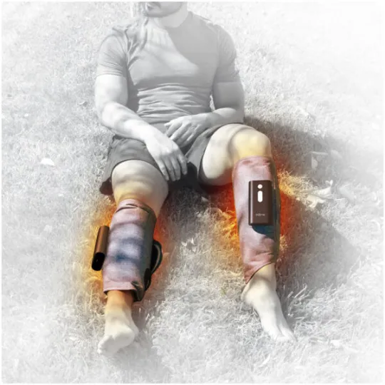 Compression and Heat Therapy Leg Wraps for Muscle Pain and Inflammation ...