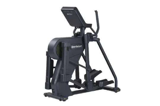 ECO-POWR Front-Drive Adjustable Stride Elliptical with 500 lbs. Weight ...